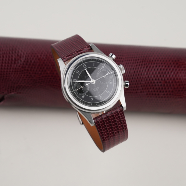 Vintage Burgundy Lizard Leather Watch Strap | Handdn - Bespoke Watchstraps